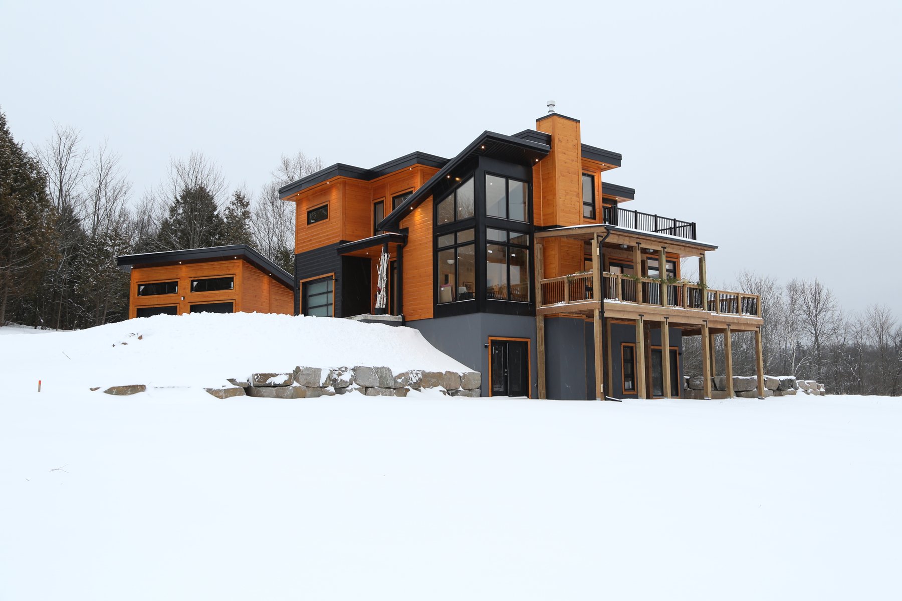 Top 10 Timber Block Home Photos in Winter!