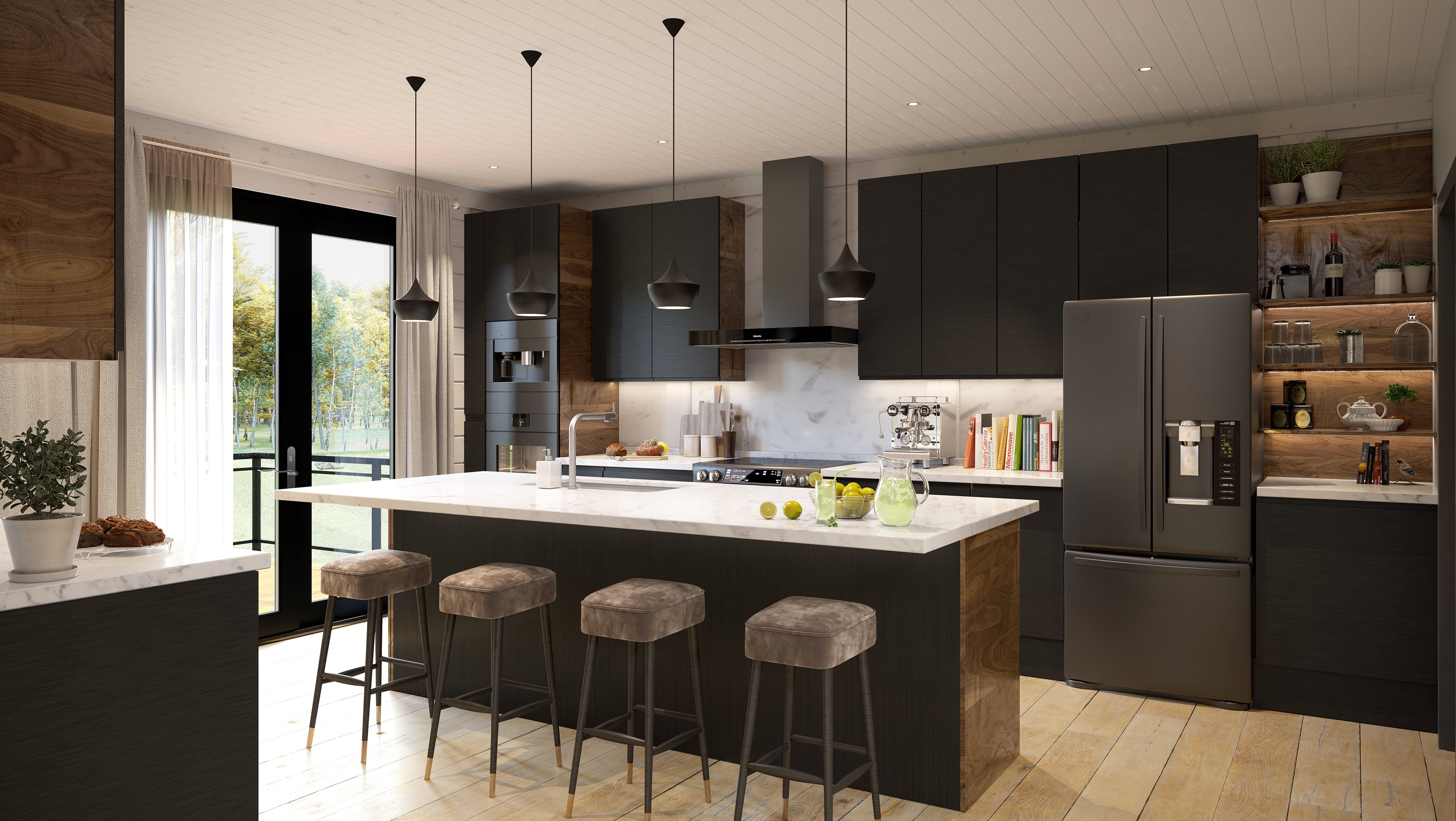 A Custom Milano Wins First Home of the Month in 2020