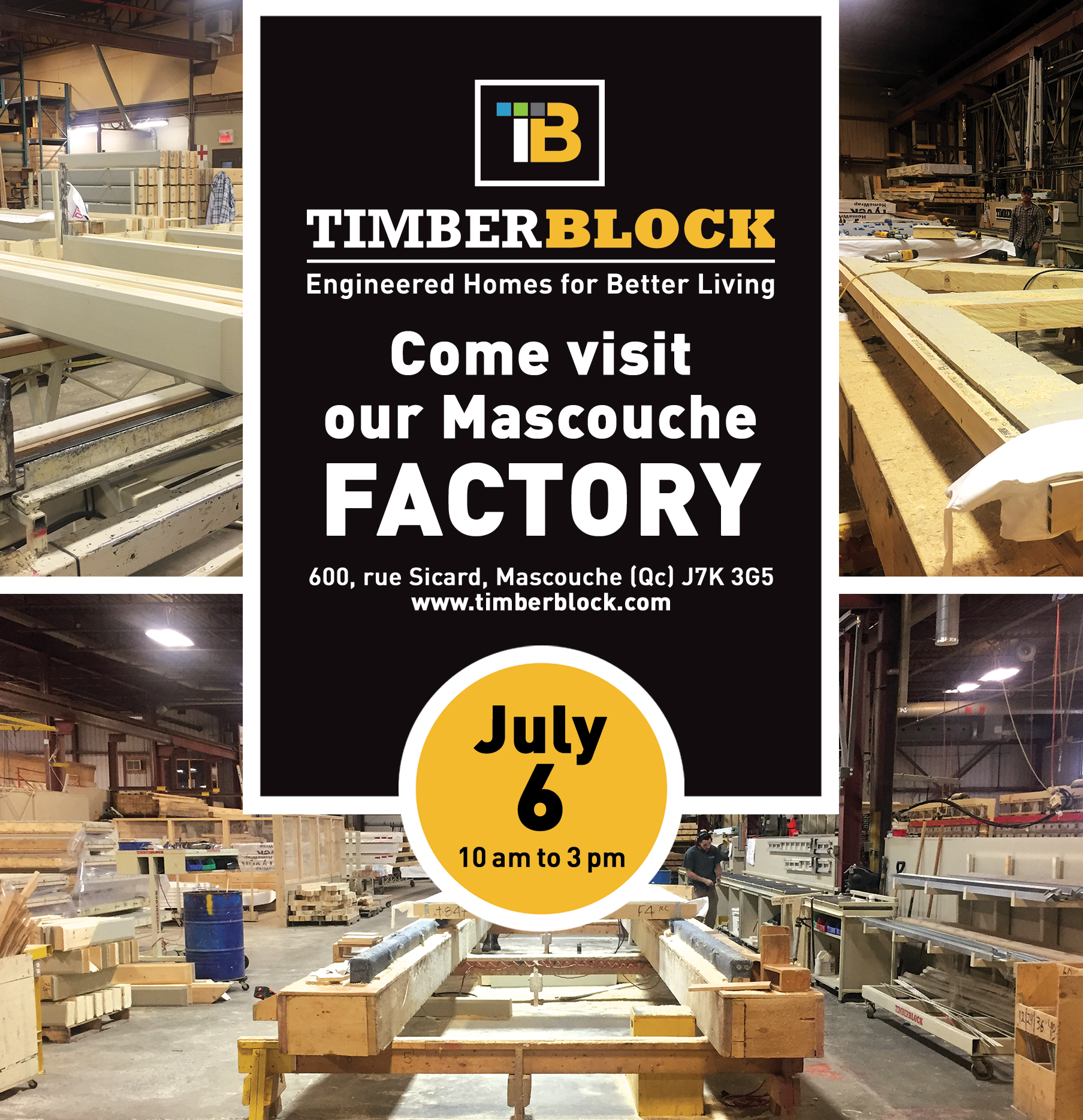 Timber Block Offers Full Factory Tour in July