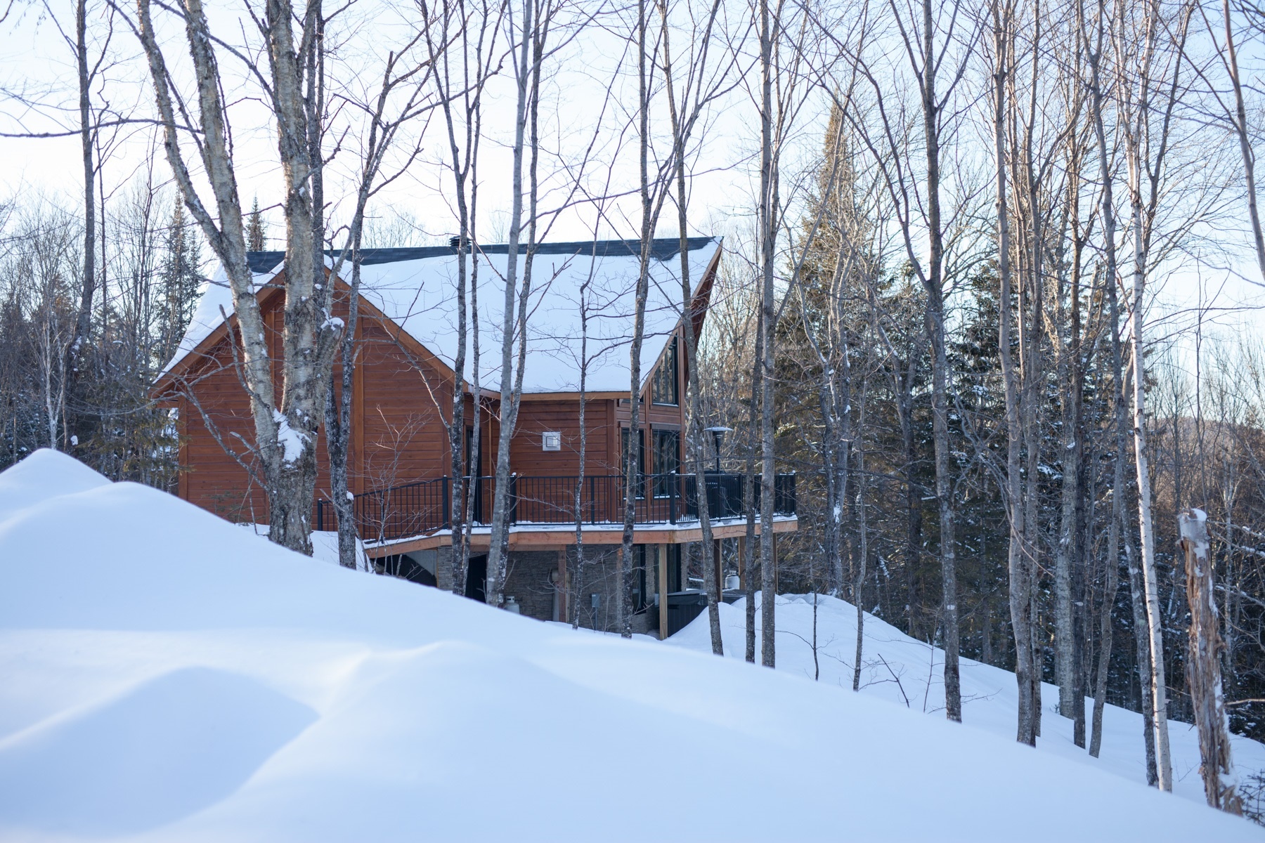 Top 10 Timber Block Home Photos in Winter!